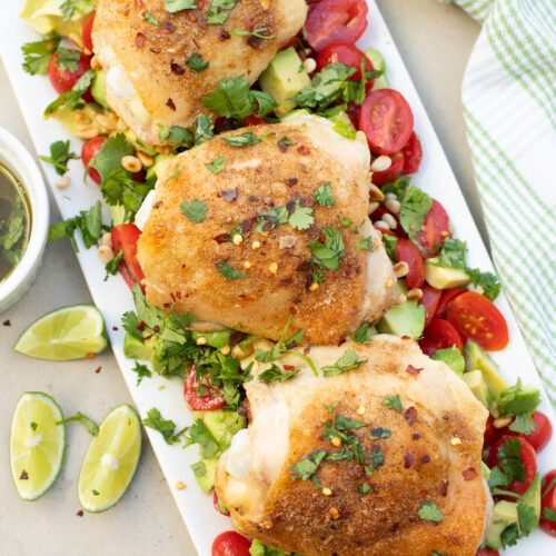 spicy lime chicken | The Organic Kitchen Blog and Tutorials