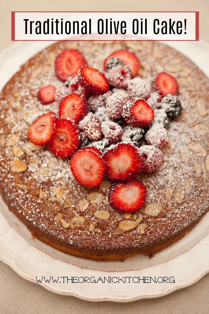 Traditional Olive Oil Cake