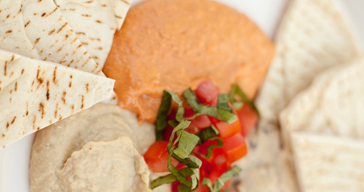 Hummus Trio Platter | The Organic Kitchen Blog and Tutorials