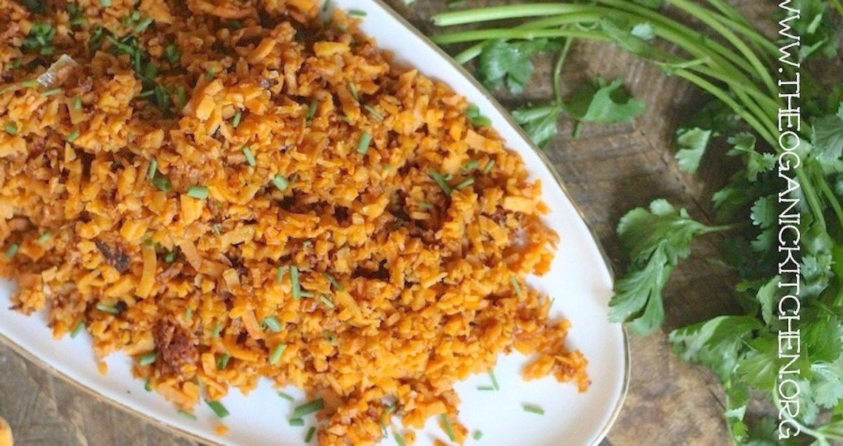 How to make Sweet Potato Rice! Paleo-Whole30