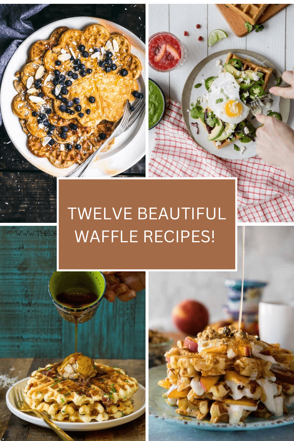 12 of The Most Beautiful and Unique Waffle Recipes You've Ever Seen!