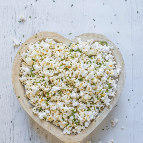 Parmesan Chive Popcorn